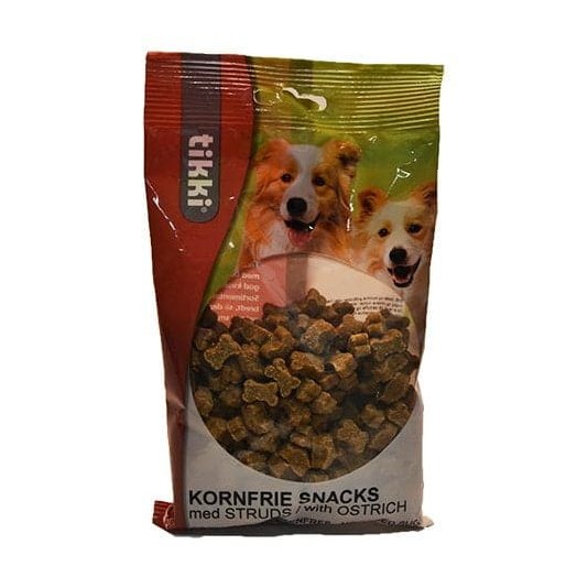 Tikki Kornfri Kartoffel & Struds 150g – biohund.dk